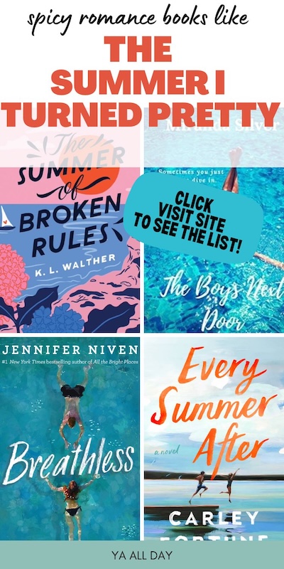 Books Like The Summer I Turned Pretty - YA All Day
